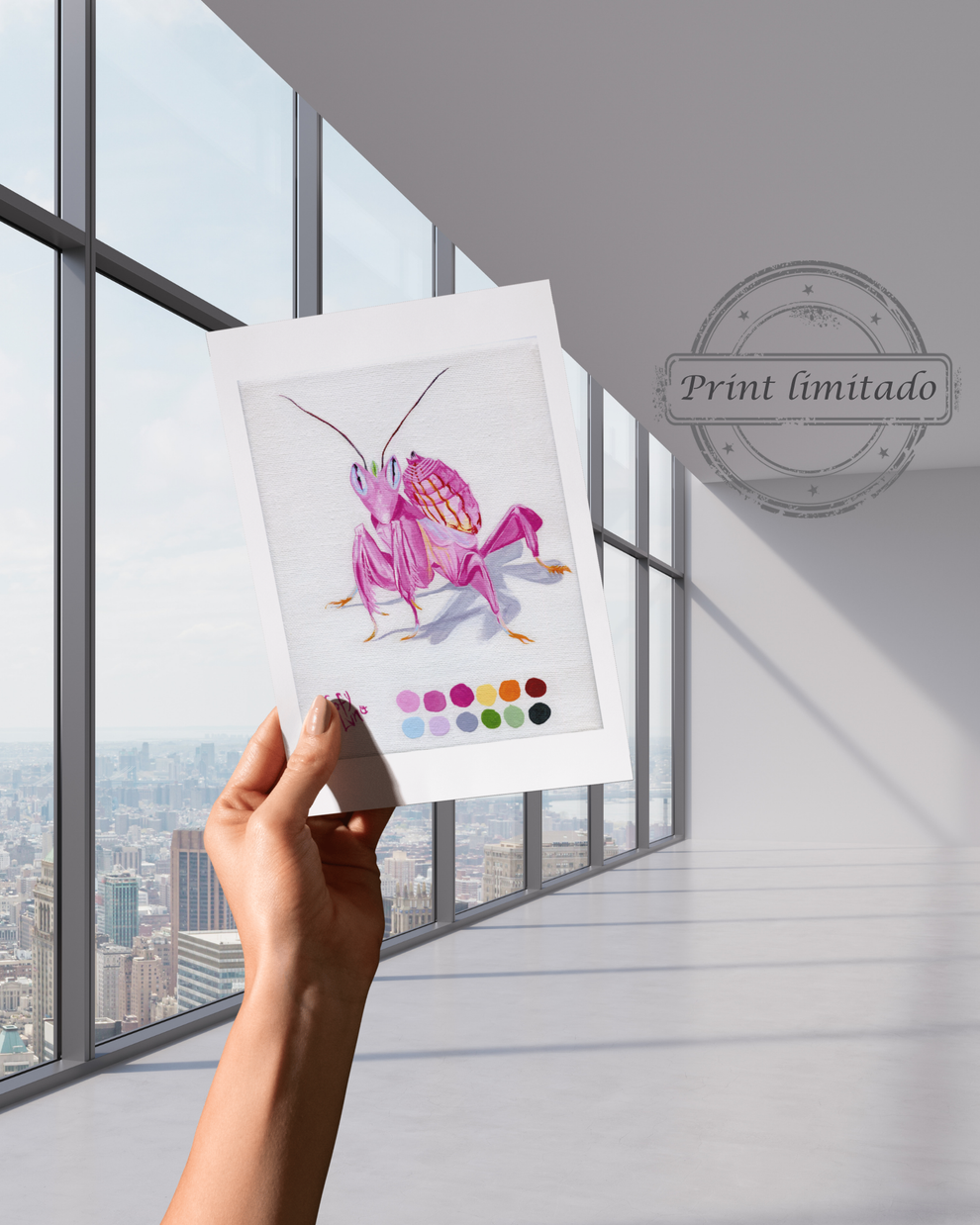 Mantis Print - Orquídea Letal – Sofy Luno
